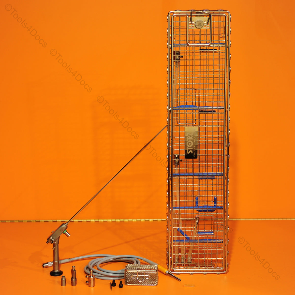 Storz 27001K semi-rigid Ureteroscope in a Basket case with accessories ...