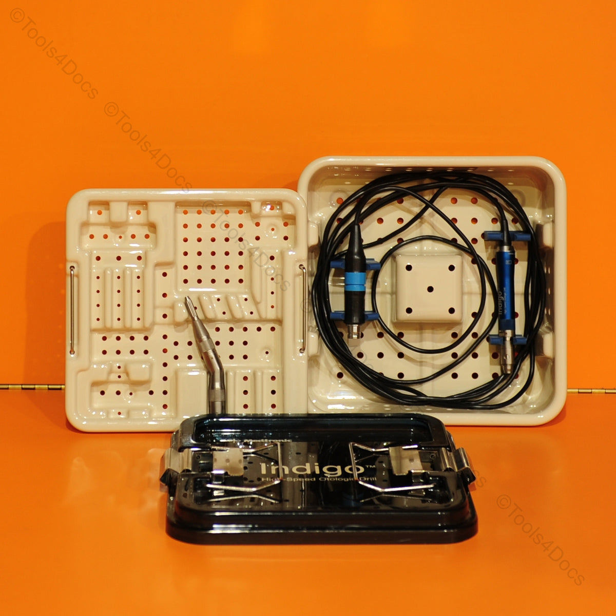 Medtronic Indigo 1845040 ENT Otologic High Speed Drill Set — Tools4docs