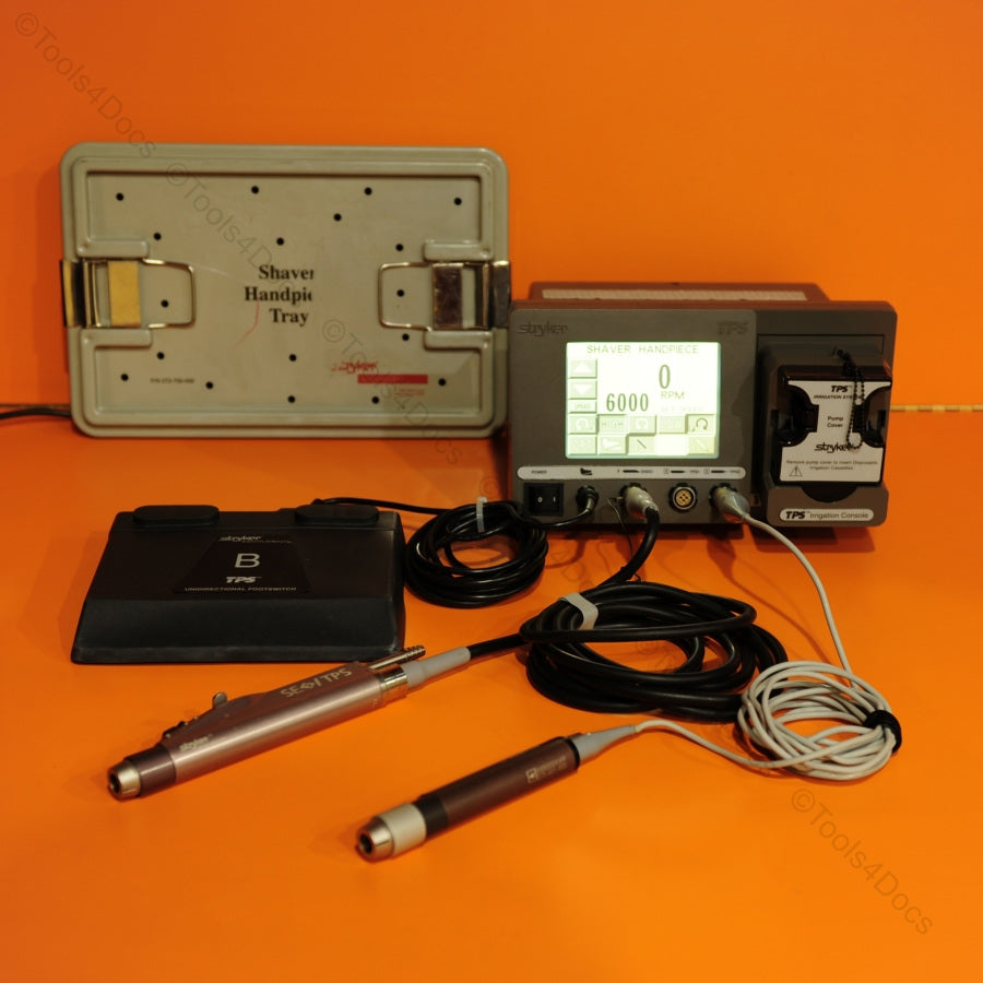 Stryker TPS Console 5100-50 w/ 2X Shavers 275-601-800 / 272-704-100 ...