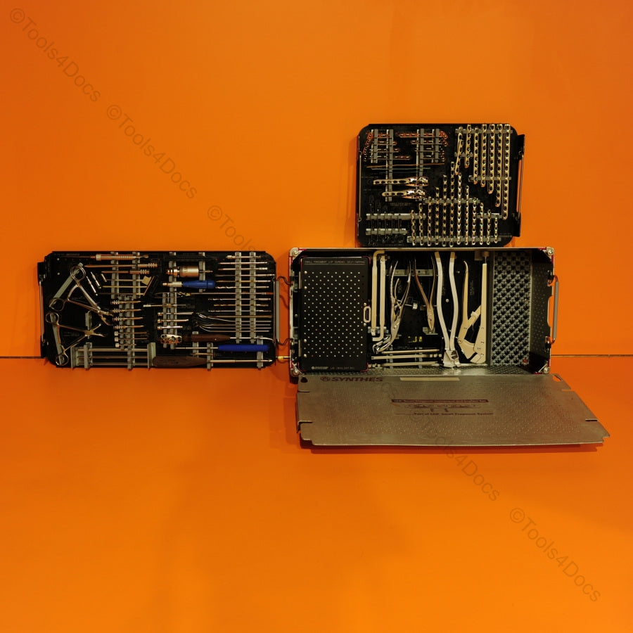 Complete SYNTHES 105.434 Small Fragment LCP System ( Stainless Steel ...