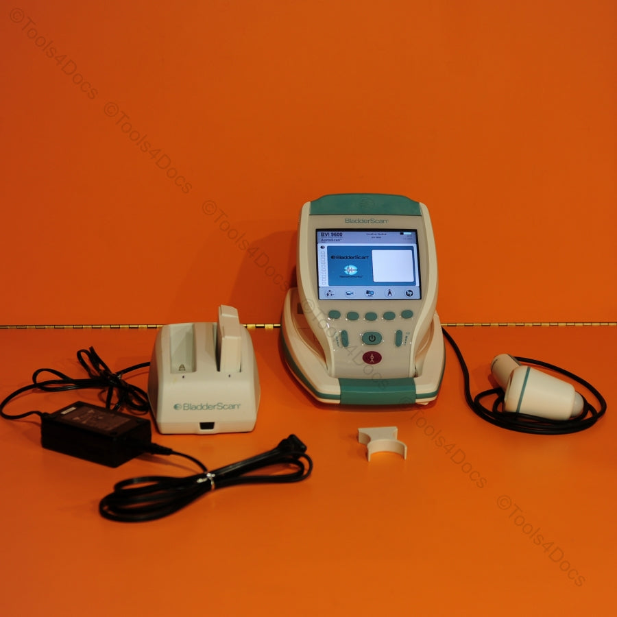 Verathon BladderScan BVI-9600 Urology Ultrasound with rolling cart/sta ...