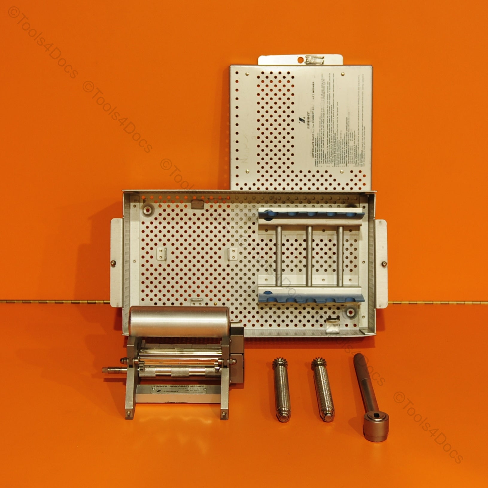 Zimmer Air Dermatome 8801 and Skin Graft Mesher 7701 kits — Tools4docs