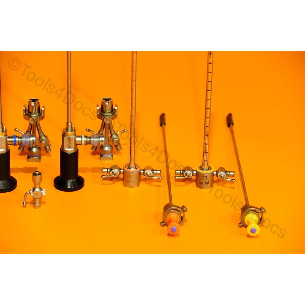 ACMI Elite Cystoscope Set ( M3-0A & M3-30A Rigid Gold, E121, E123, E15 ...