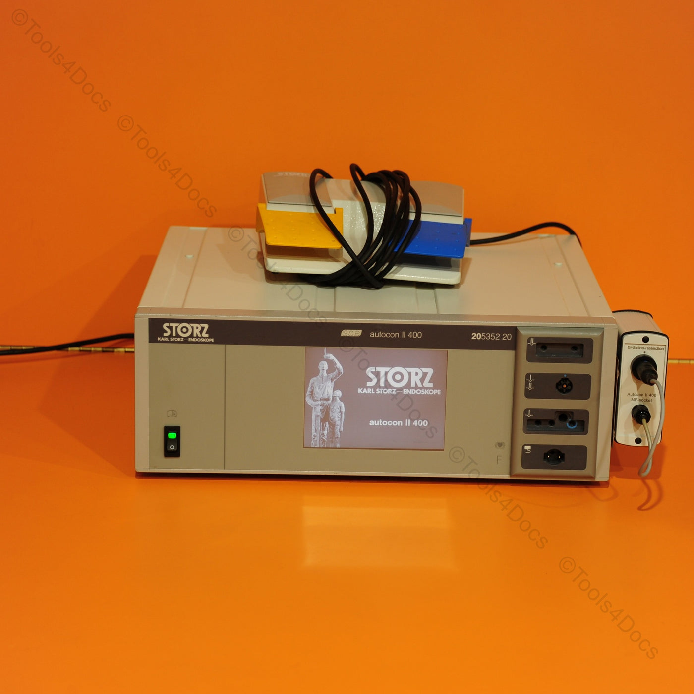 Storz Autocon II 400 20535220 ESU with Two-Pedal Footswitch and Resect ...