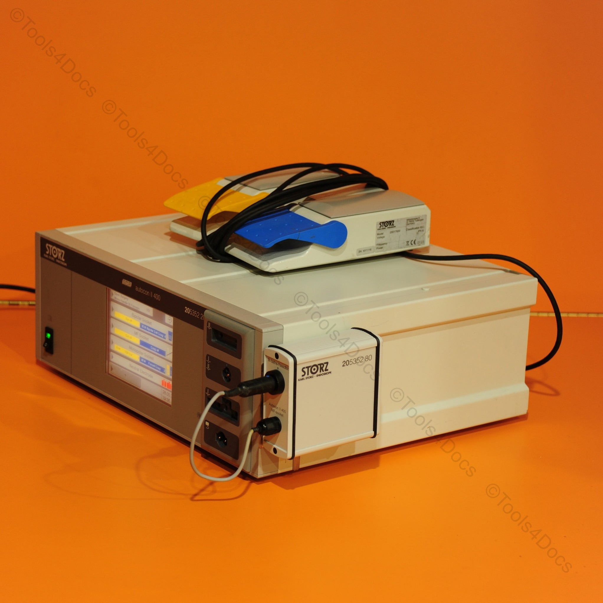 Storz Autocon II 400 20535220 ESU with Two-Pedal Footswitch and Resect ...