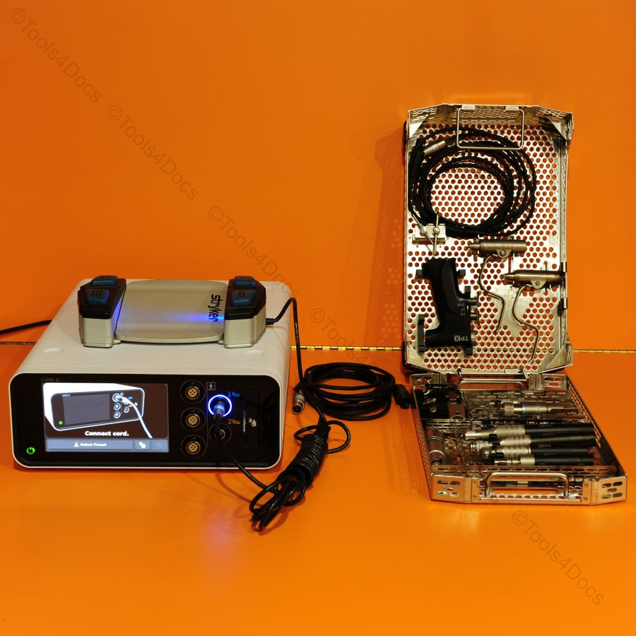 Stryker CORE 2 TPX small bone set with consoles, foot-switch and acces ...