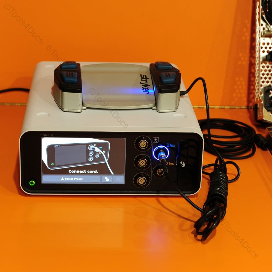 Stryker CORE 2 TPX small bone set with consoles, foot-switch and acces ...