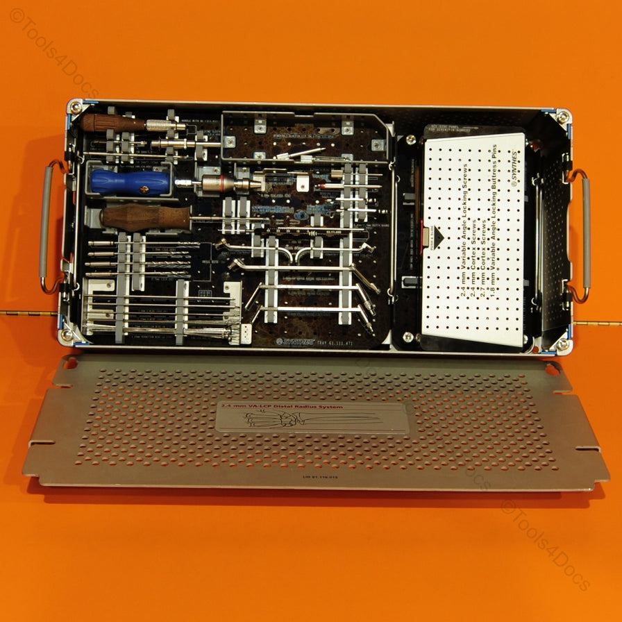 DePuy Synthes 2.4 mm Variable Angle LCP Distal Radius Set — Tools4docs